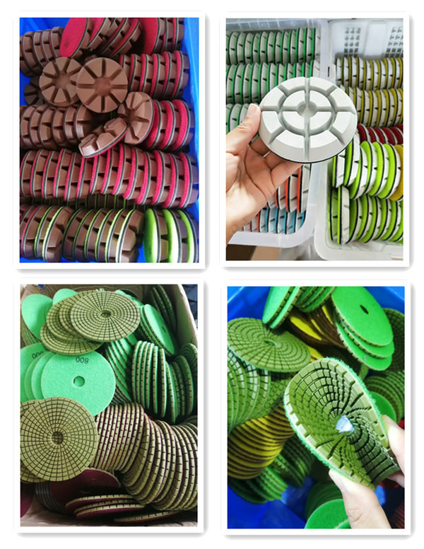 3 Inch Hybrid Polishing Pucks for Floor Concrete